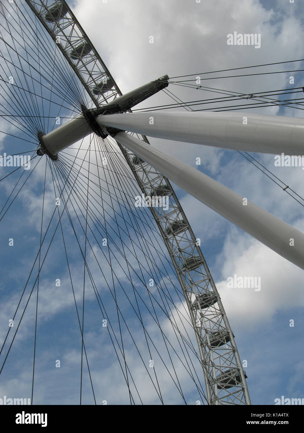 London eye spokes hi-res stock photography and images - Alamy