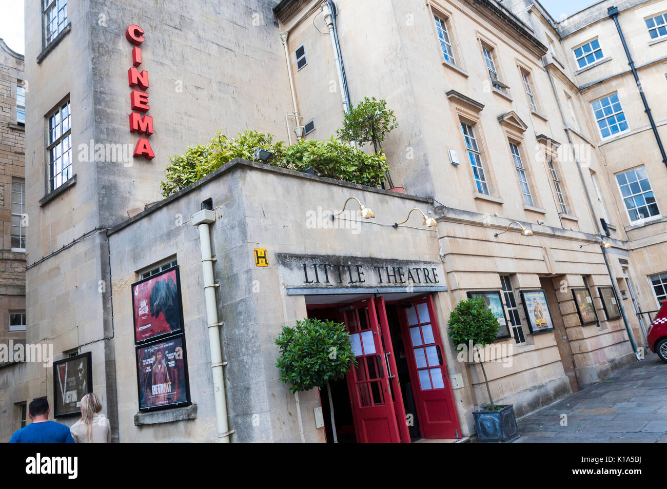 Little Theatre Cinema frontage. St Michaels Place, Bath BA1 1SG, UK ...