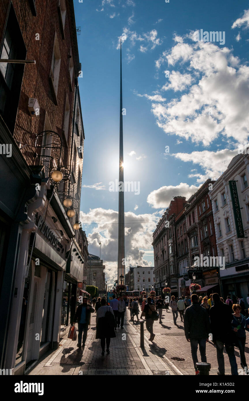 The Spire of Dublin, alternatively titled the Monument of Light, is a ...