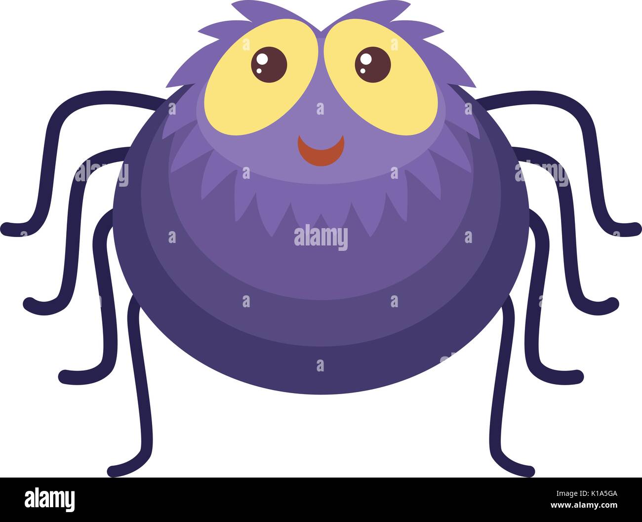 Happy Spider Clip Art