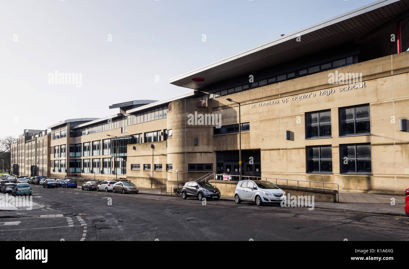 Scotland - Edinburgh, St Thomas Aquin School Stock Photo - Alamy