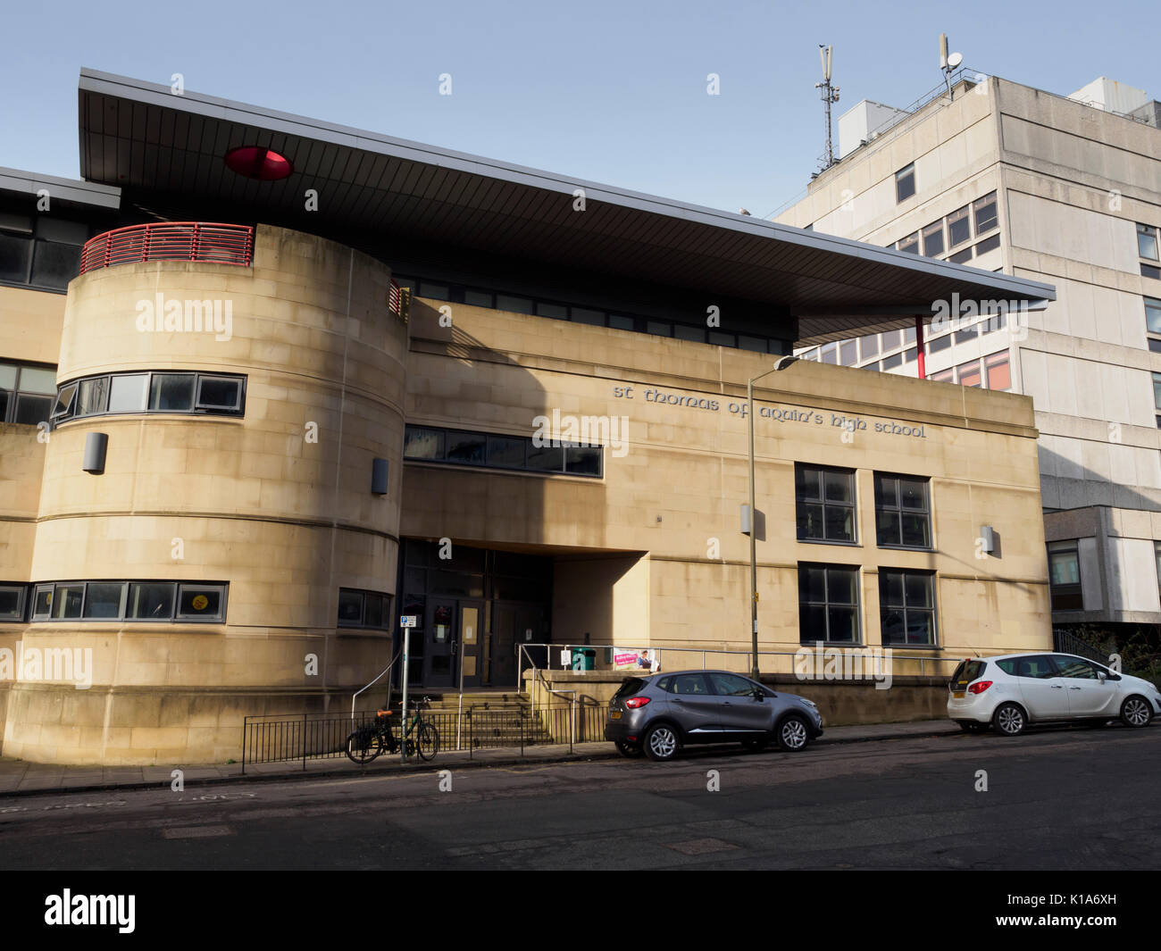 Scotland - Edinburgh, St Thomas Aquin School Stock Photo - Alamy