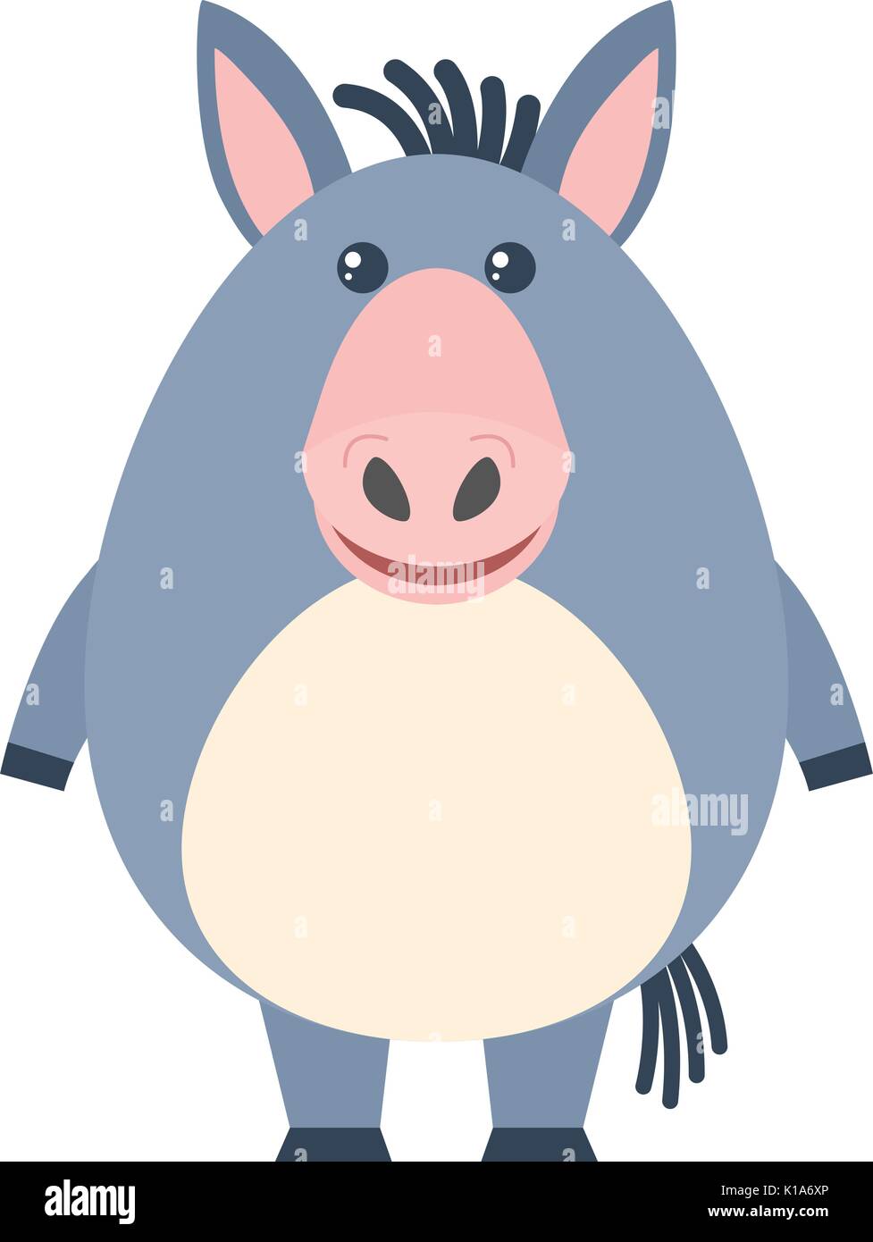 Simple donkey drawing hi-res stock photography and images - Alamy