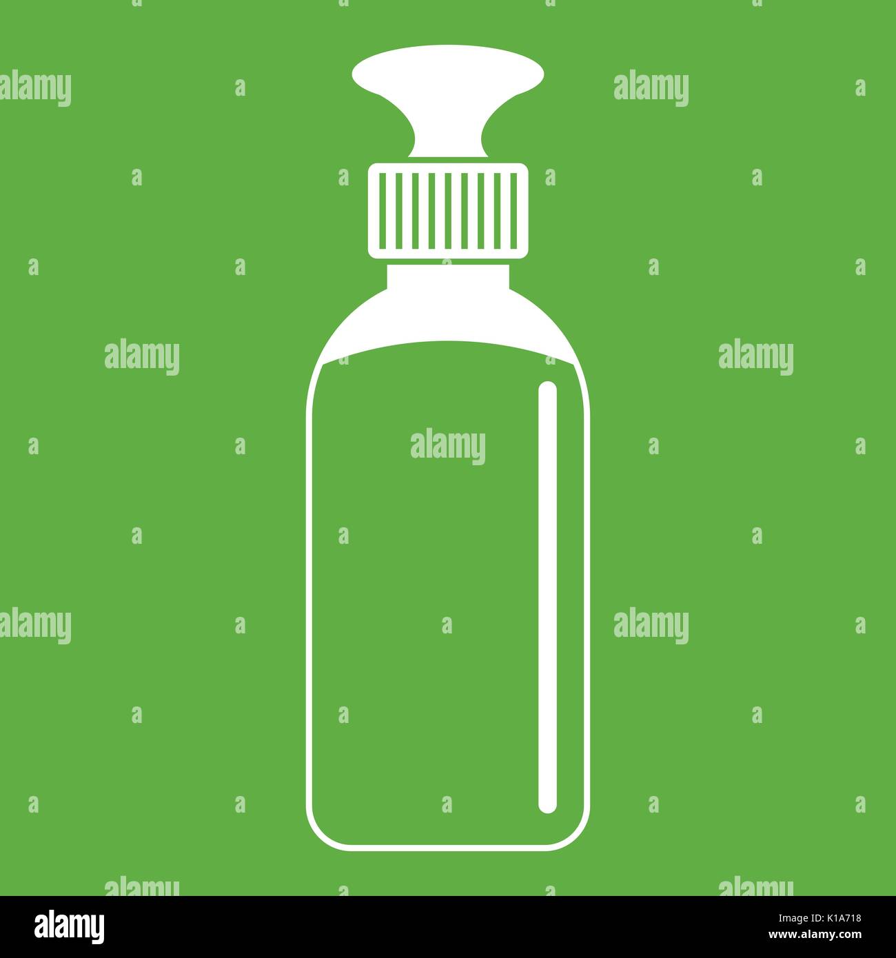 Closed vial icon green Stock Vector Image & Art - Alamy