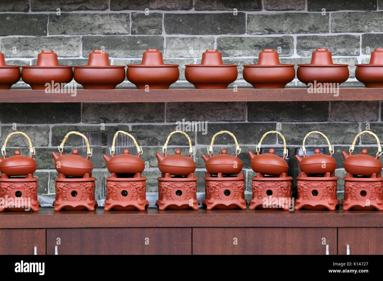 China ceramic products on display Stock Photo - Alamy