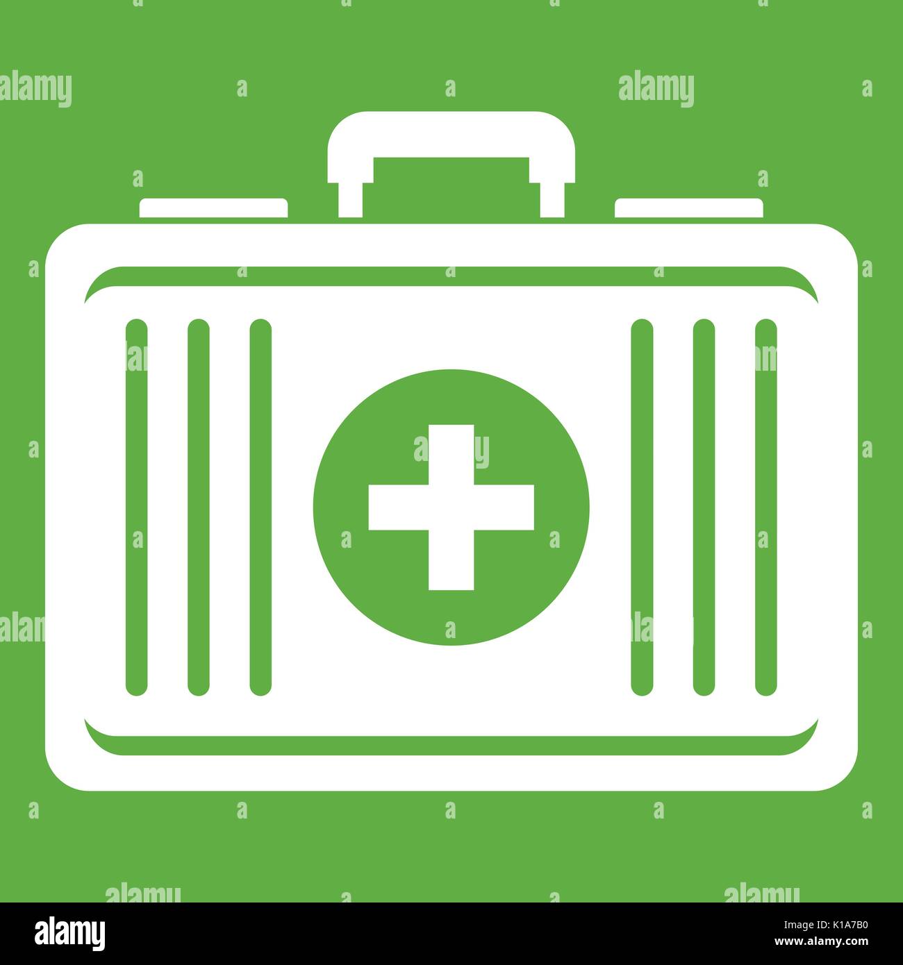 First aid icon green Stock Vector Image & Art - Alamy
