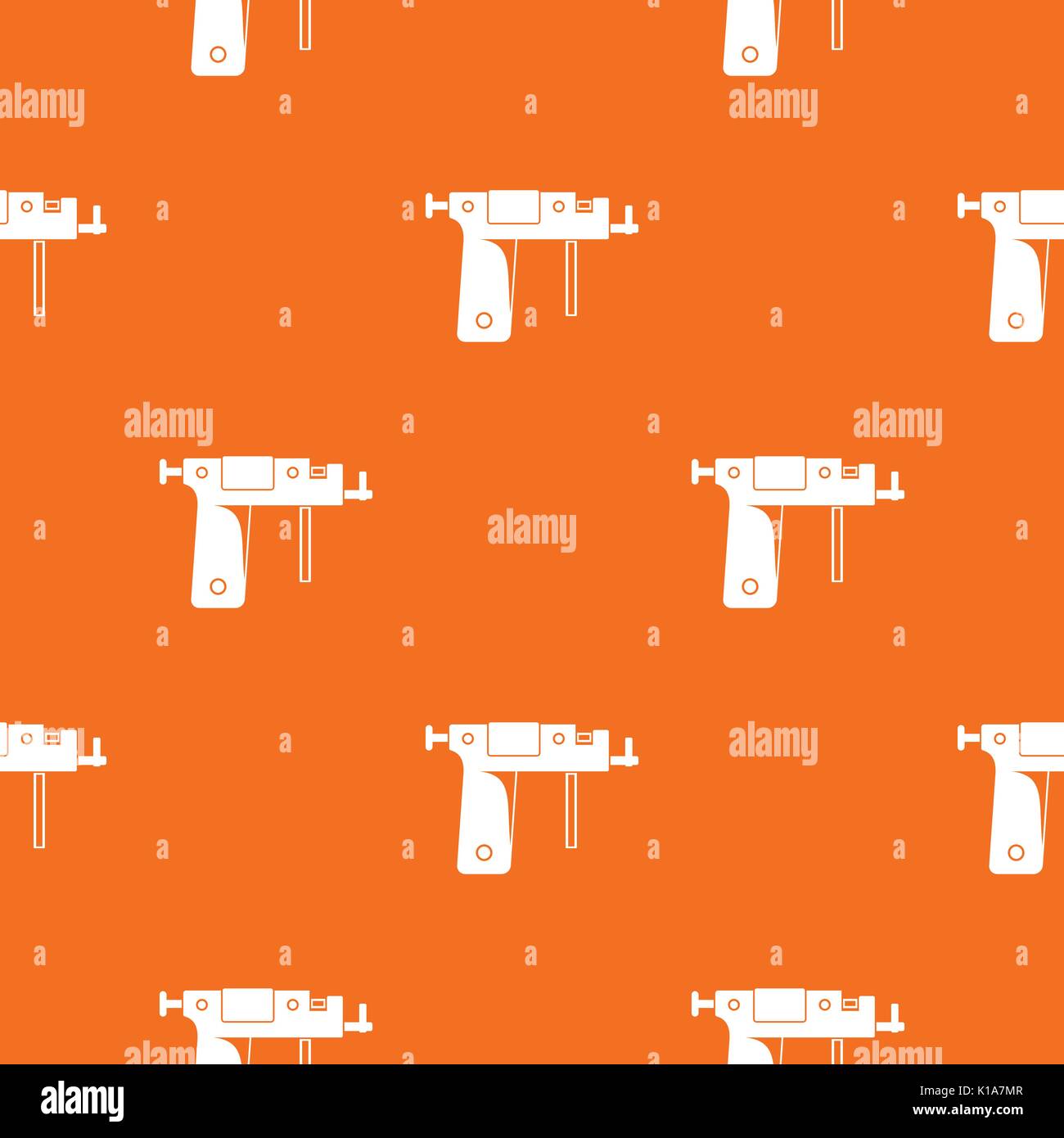 Piercing gun icon simple Stock Vector Images - Alamy