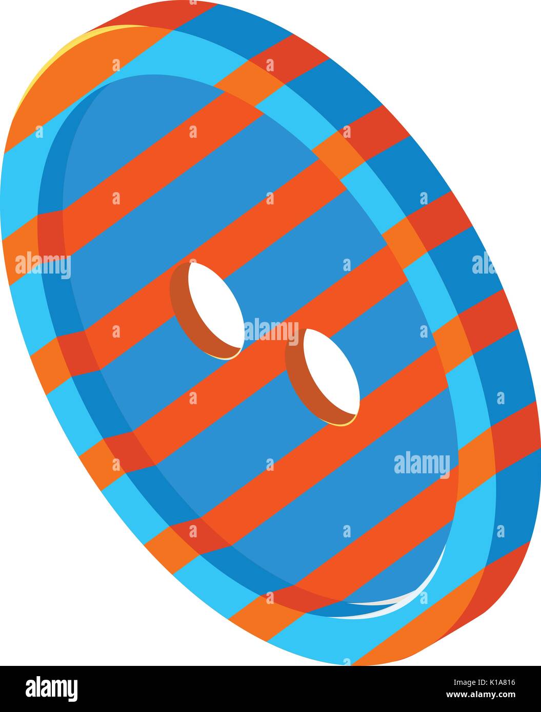 3d button cloth round Stock Vector Images - Alamy