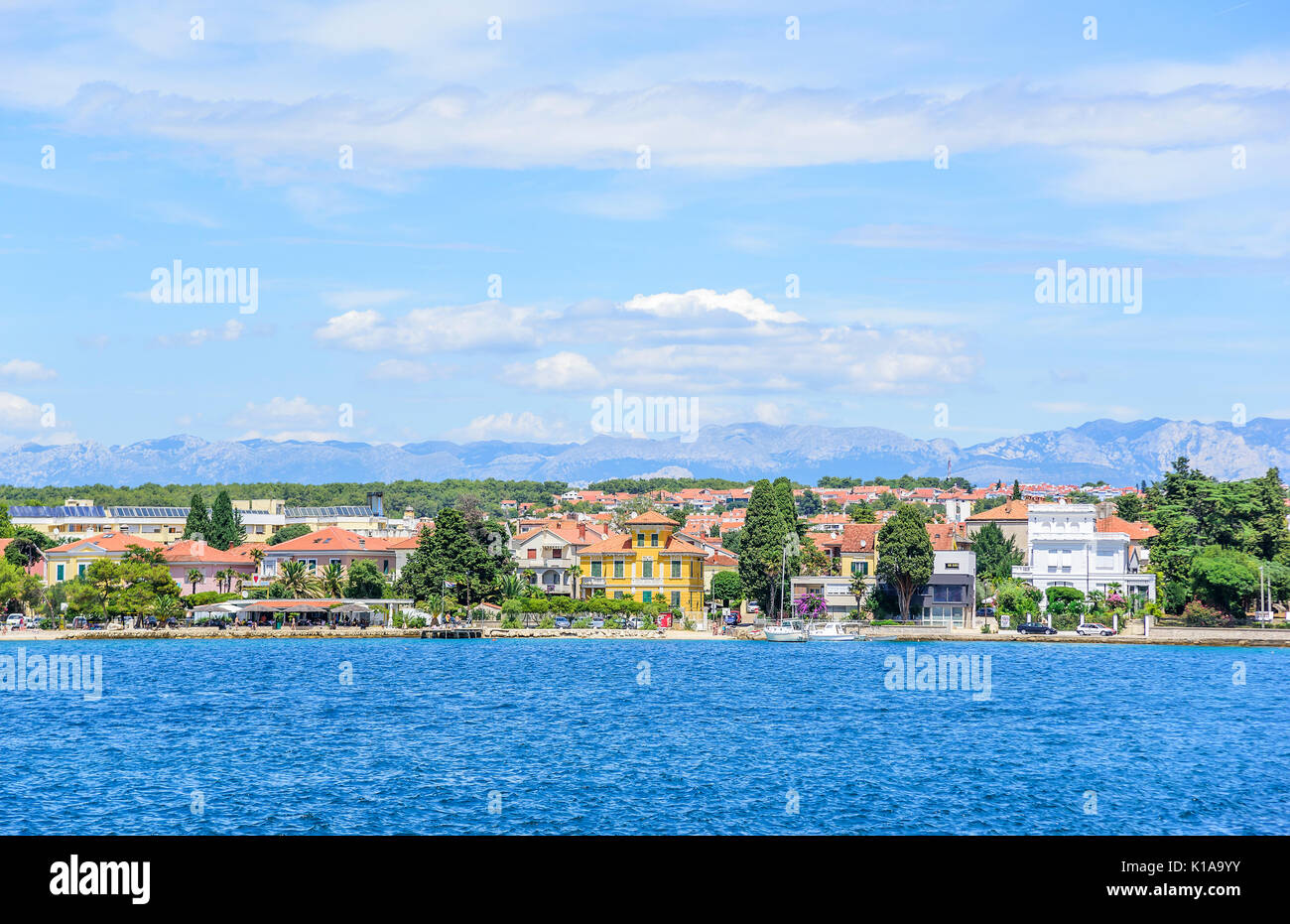 Panoramic waterfront view zadar croatia hi-res stock photography and ...