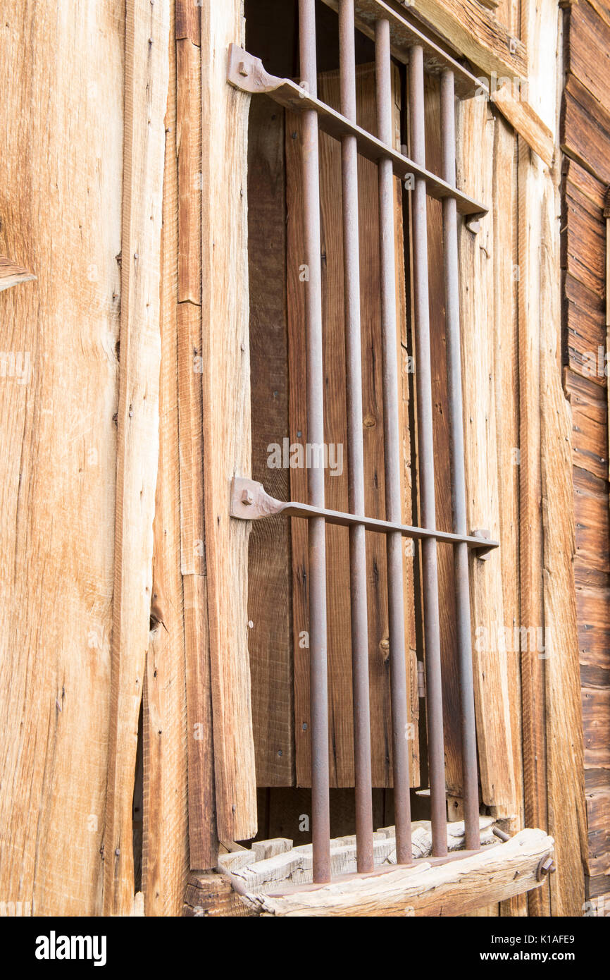 Old wooden jail hi-res stock photography and images - Alamy