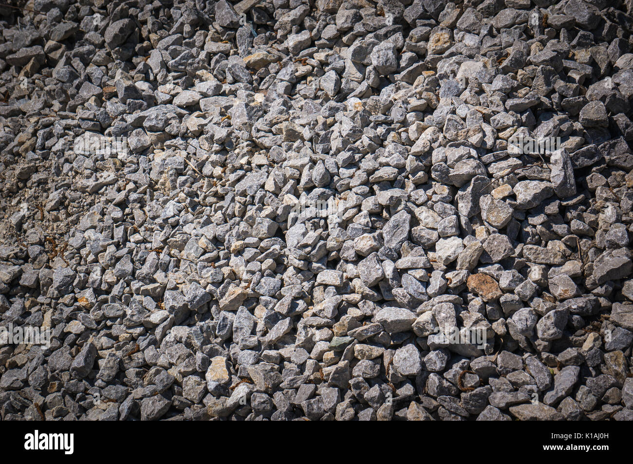 fine natural stone, mulch for landscaping, texture background Stock ...