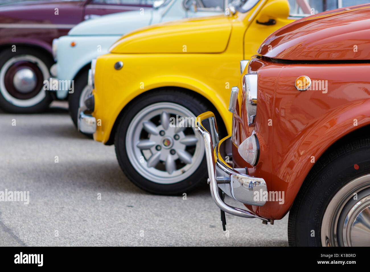 Oldtimer fiat 500 hi-res stock photography and images - Alamy
