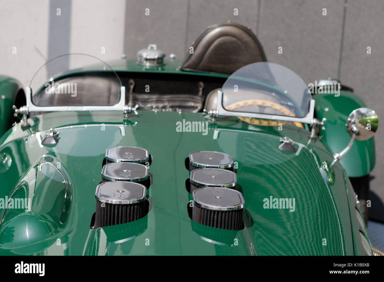Reutlingen, Germany - August 20, 2017: Ronart W152 oldtimer car at the ...
