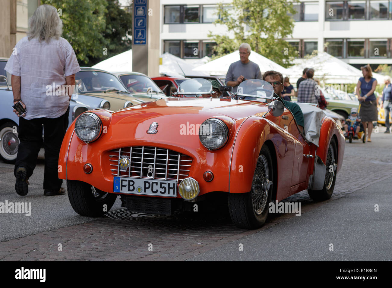 Triumph tr3 oldtimer hi-res stock photography and images - Alamy