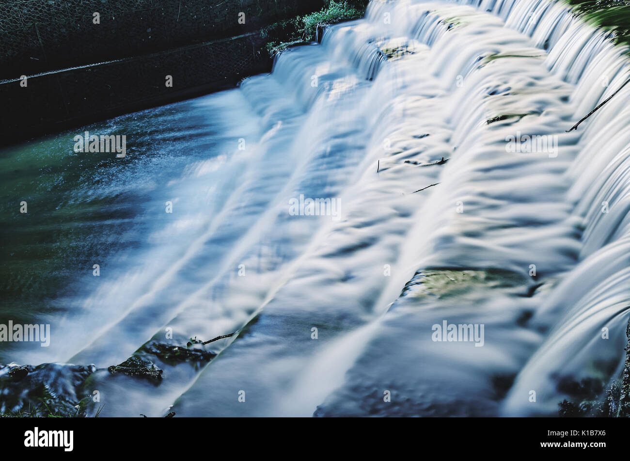 Artificial Man Made Waterfall High Resolution Stock Photography and ...