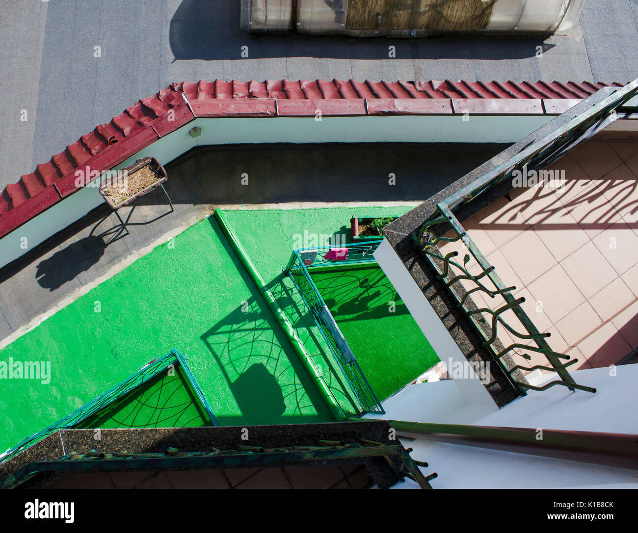 House aerial view hi-res stock photography and images - Alamy