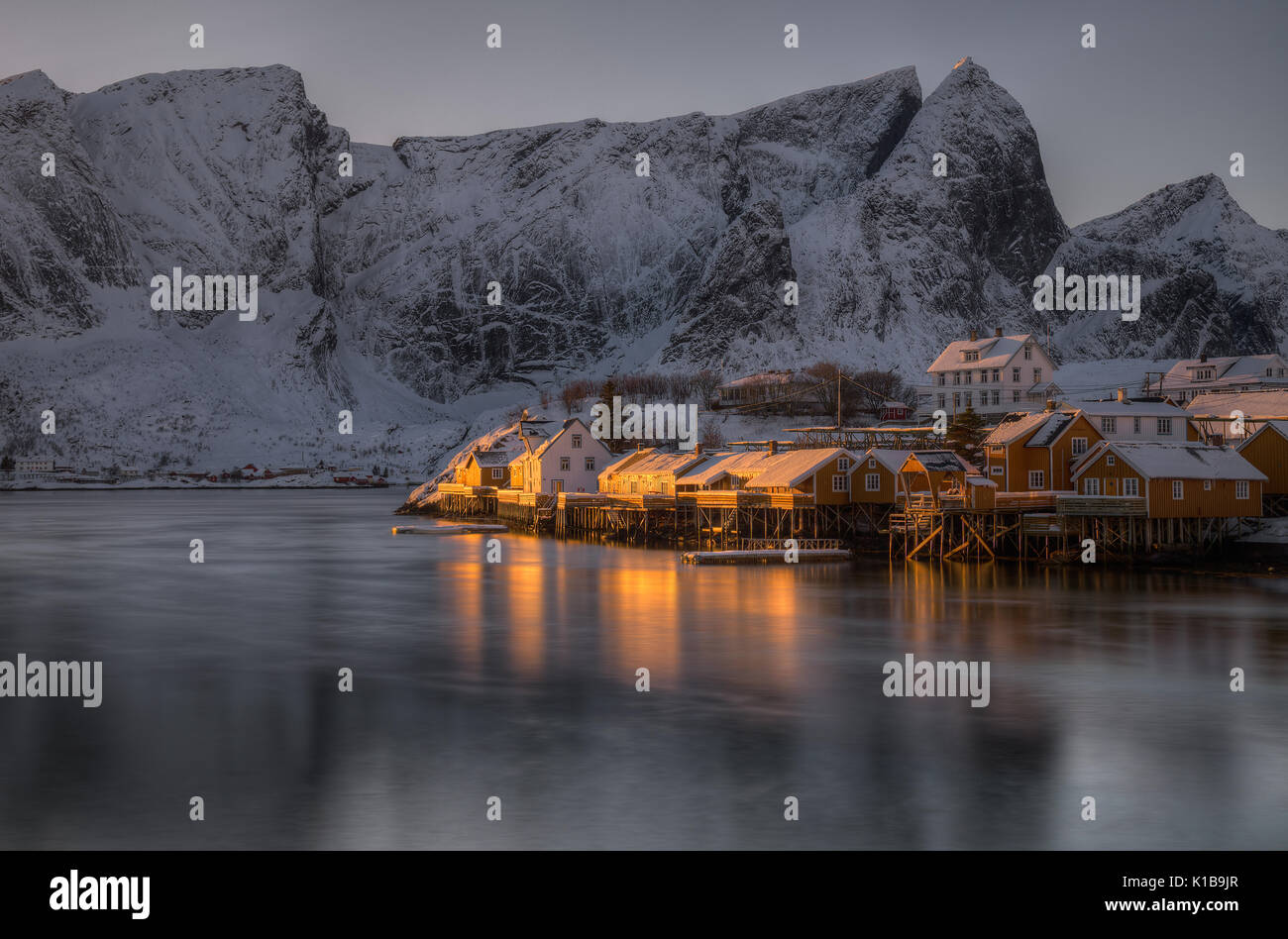 Rorbu in reine on hi-res stock photography and images - Alamy