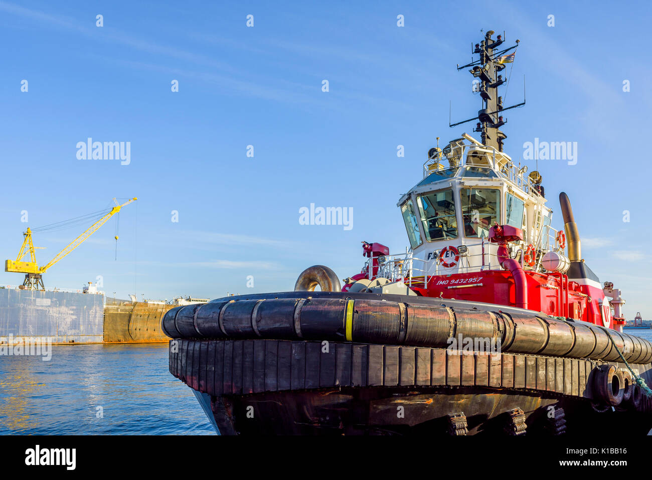 Tugboat vancouver british columbia hi-res stock photography and images - Alamy