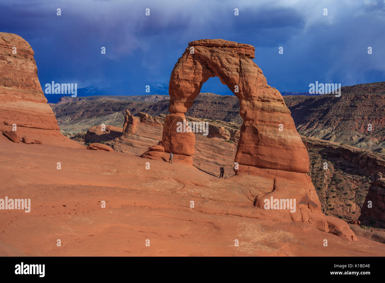 Sandstone arch formation arches hi-res stock photography and images - Alamy
