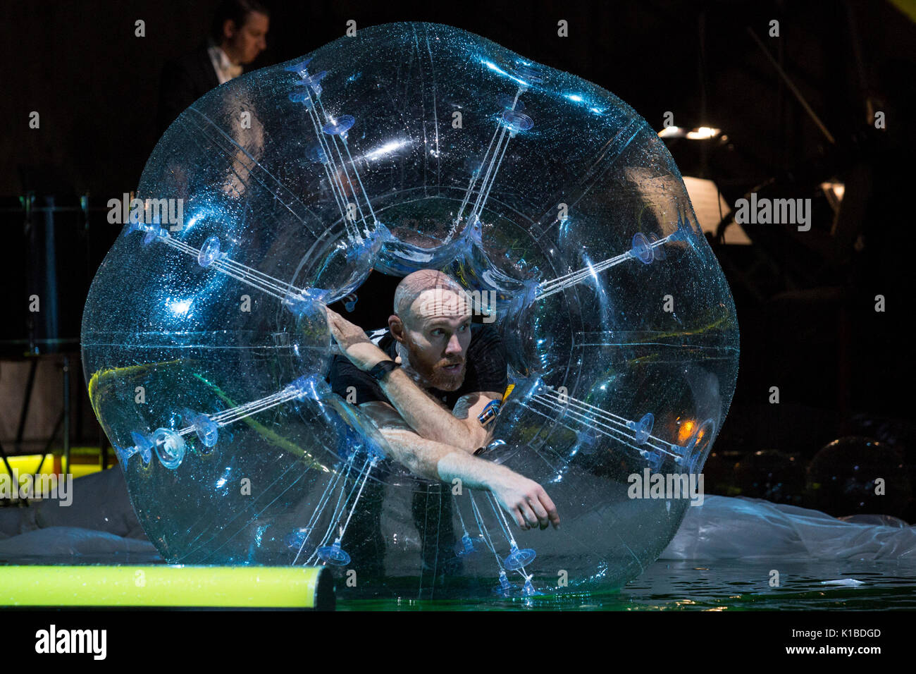 Duisburg, Germany. 22 August 2017. Pictured: Niels Bormann. Dress ...