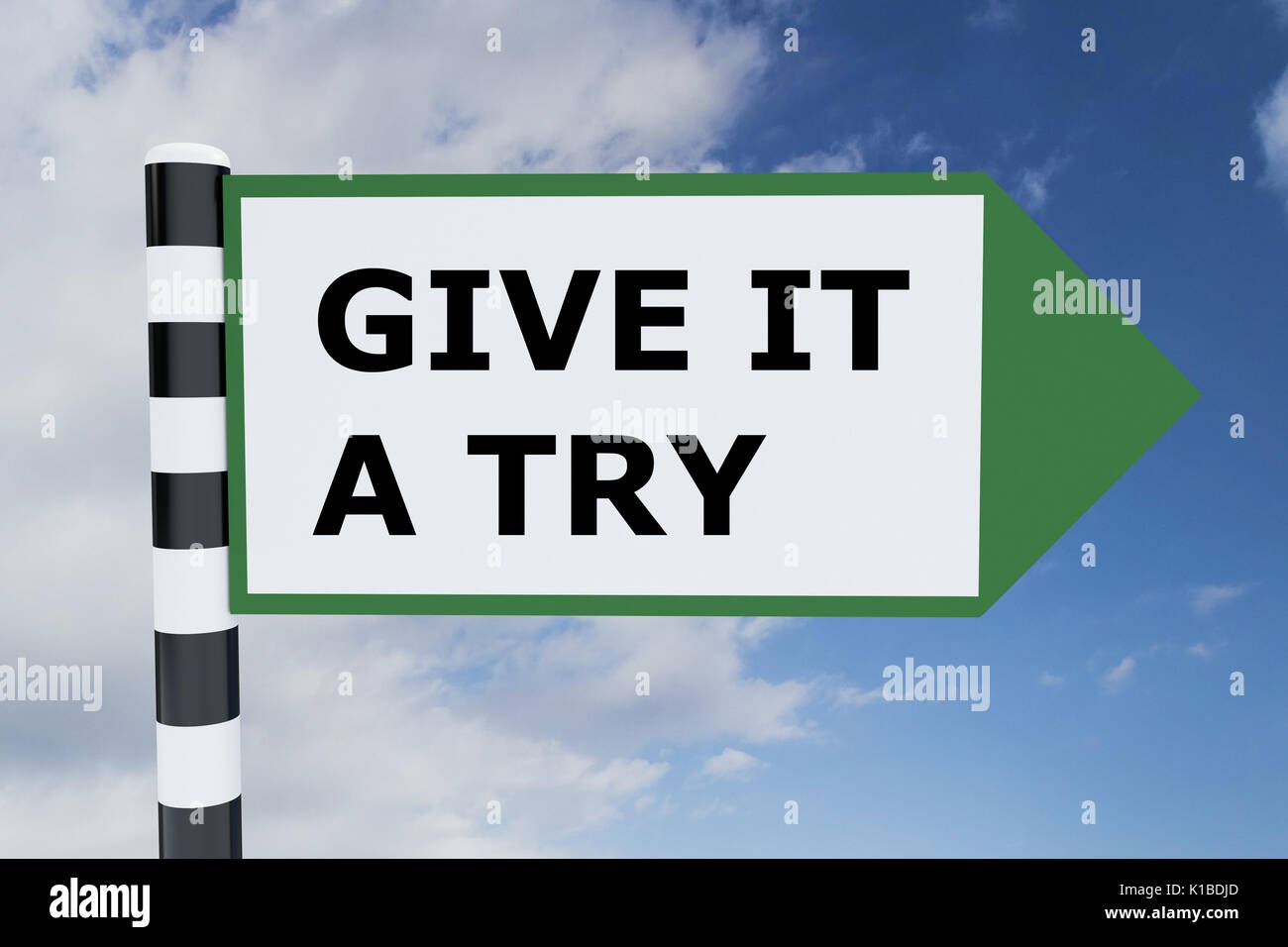 Try again road sign hi-res stock photography and images - Alamy