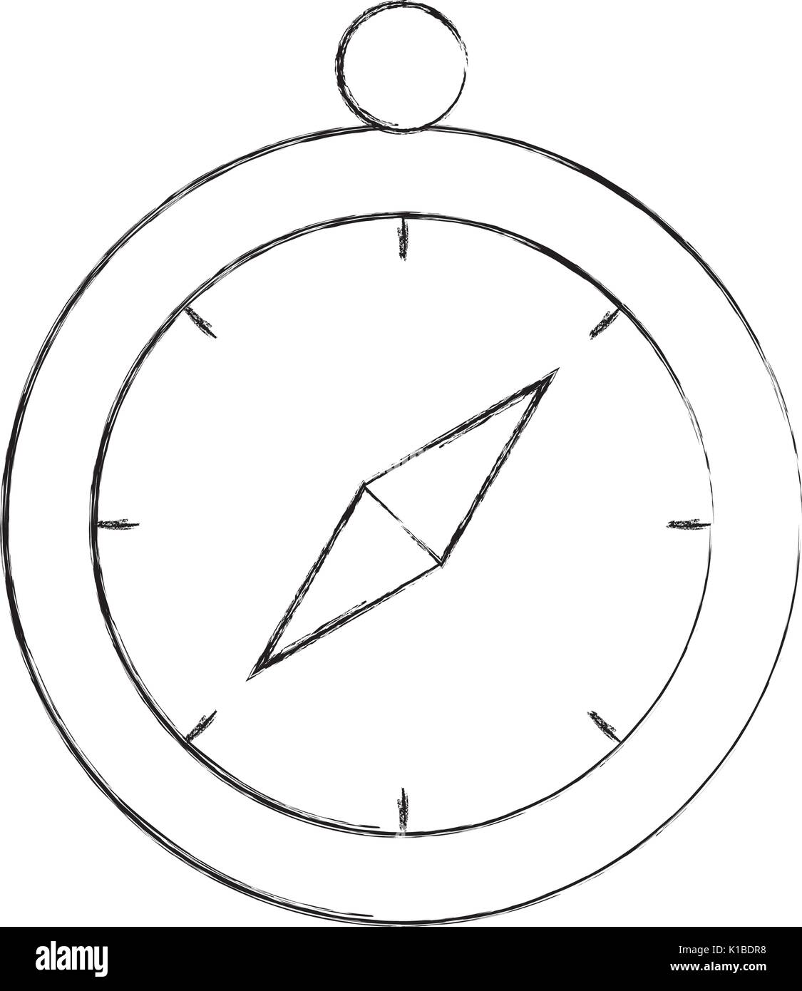 compass guide isolated icon Stock Vector Image & Art - Alamy