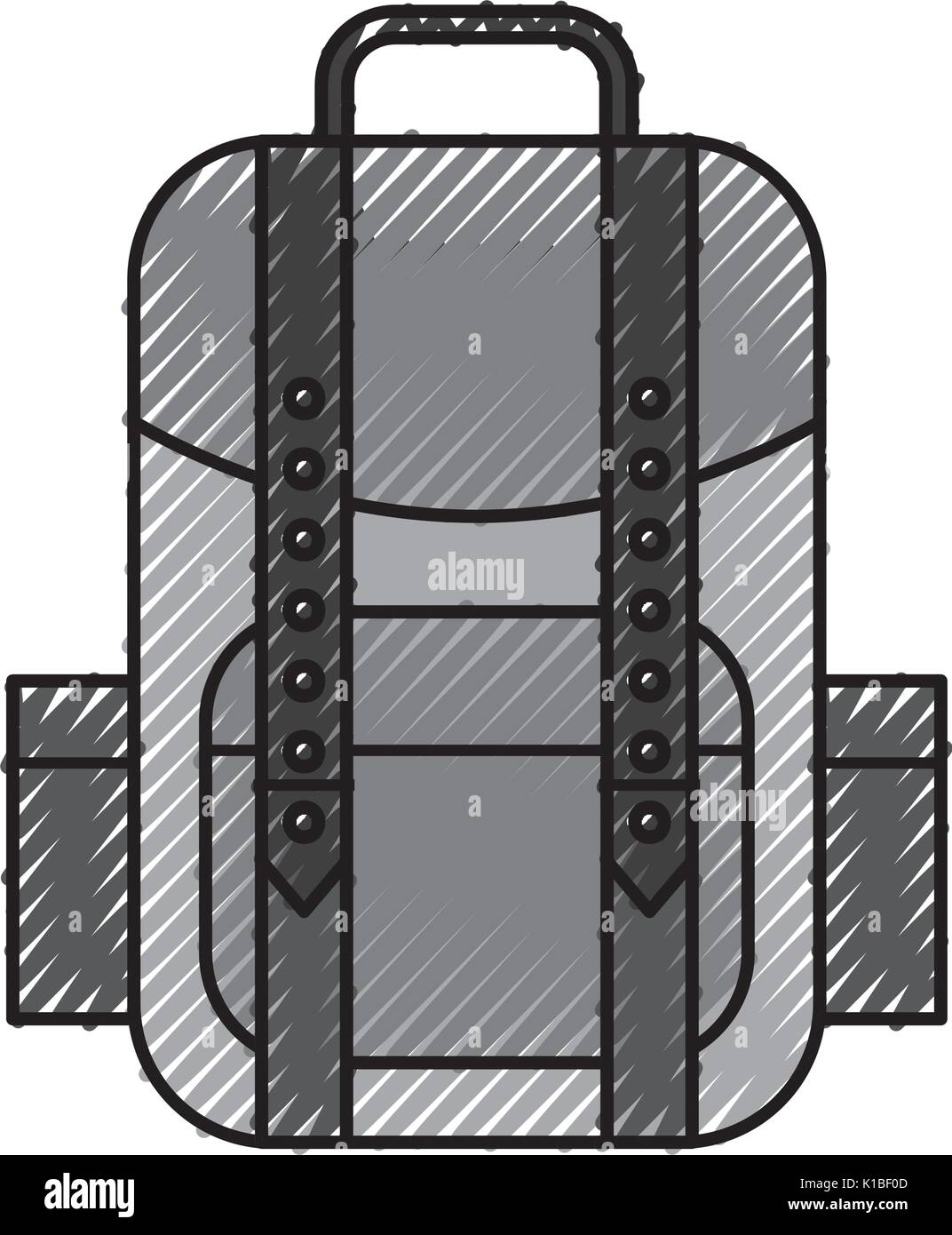 camping bag isolated icon Stock Vector Image & Art - Alamy