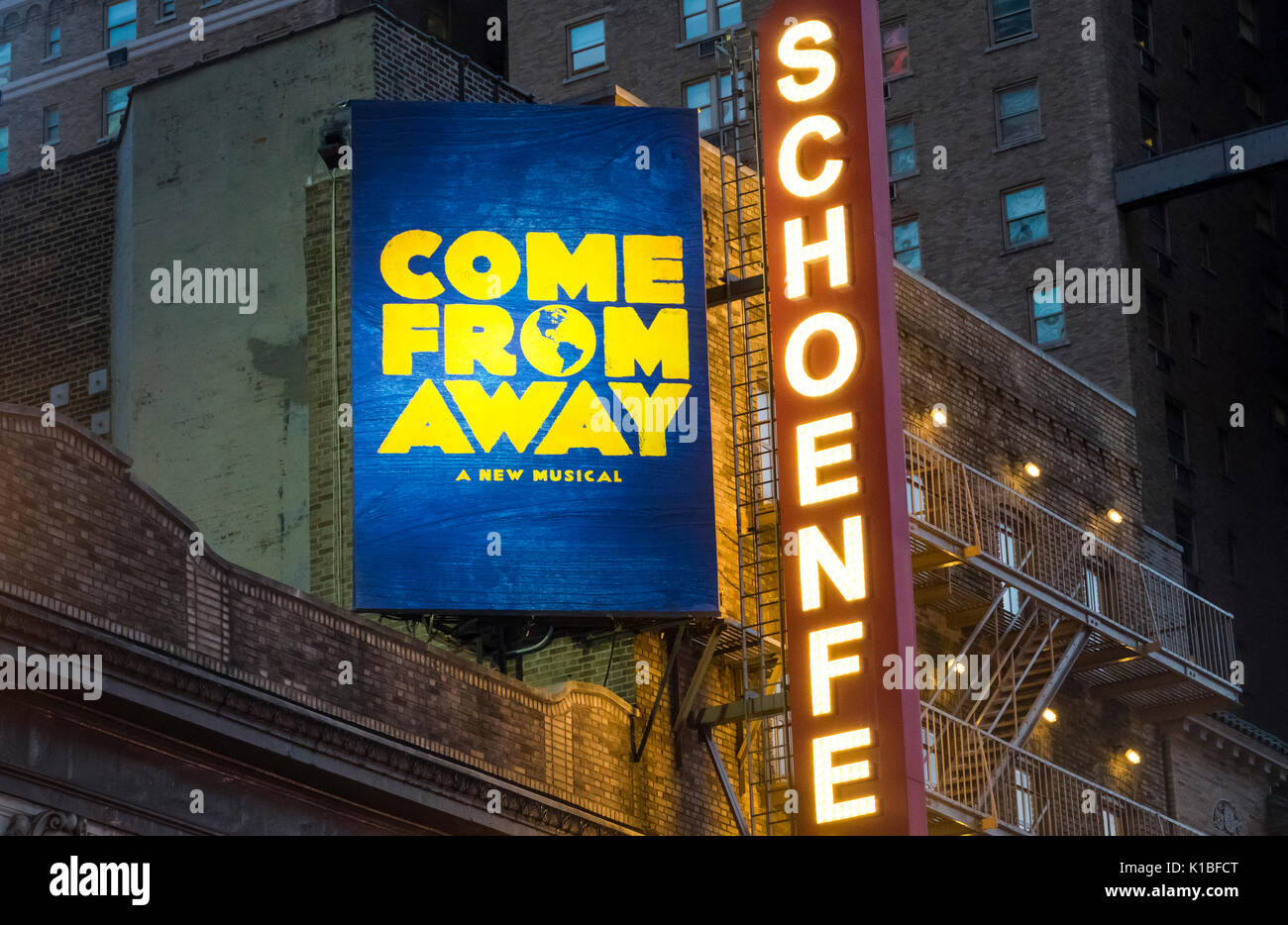 Come From Away, a musical Stock Photo - Alamy