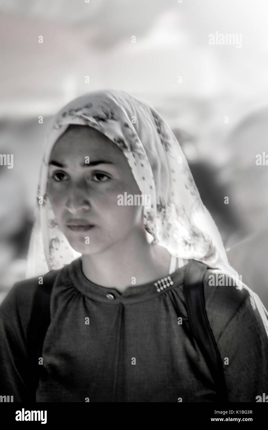 Portrait of a young turkish woman Stock Photo - Alamy