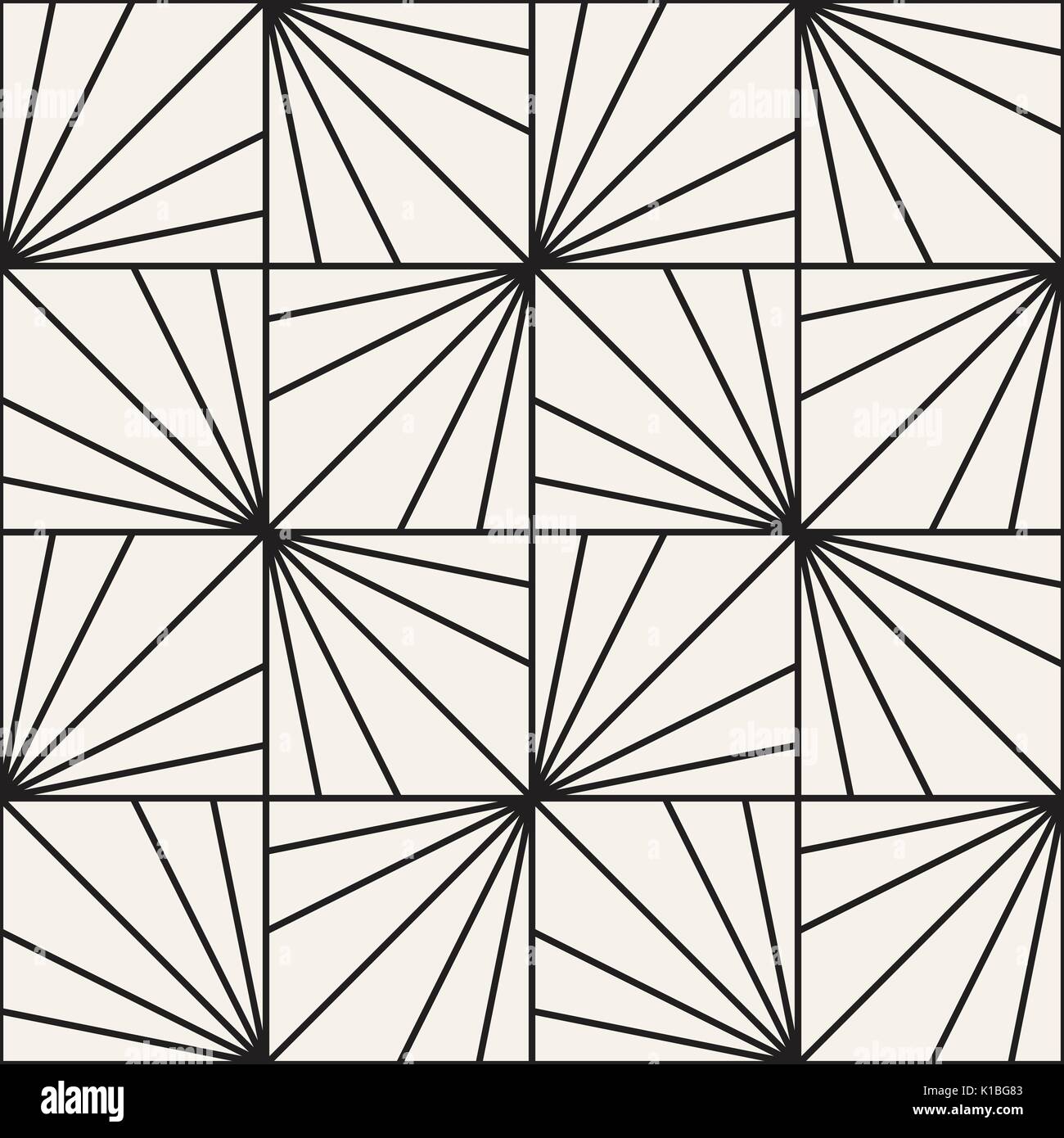Seamless Pattern With Lines Lattice Vector Abstract Geometric