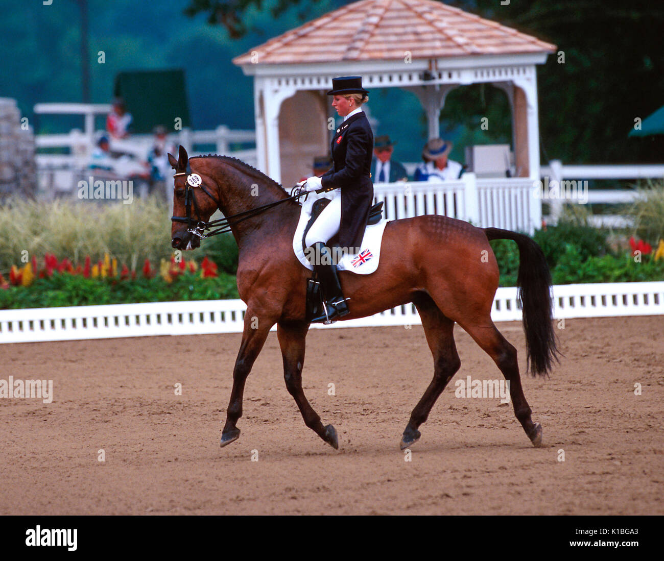 The Olympic Games, Atlanta 1996, Vicki Thompson (GBR) riding Enfant ...