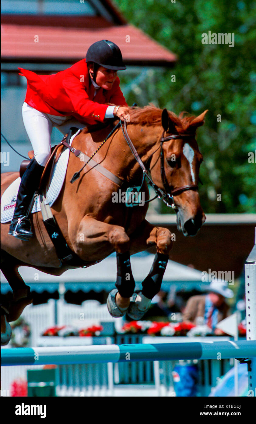 CSI Spruce Meadows National 2000, Leslie Howard (USA), riding S'Blieft ...