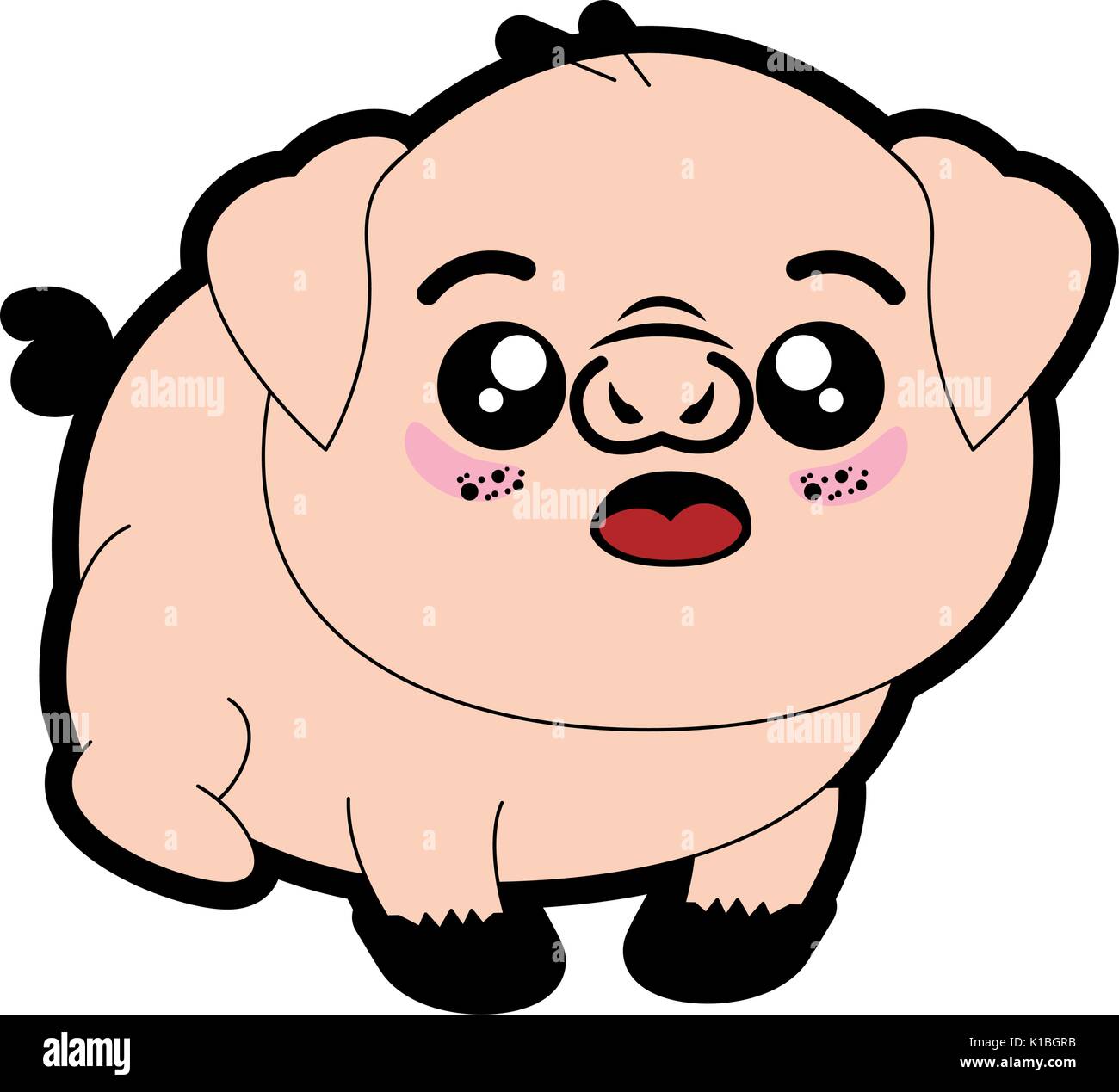 pig icon image Stock Vector Image & Art - Alamy