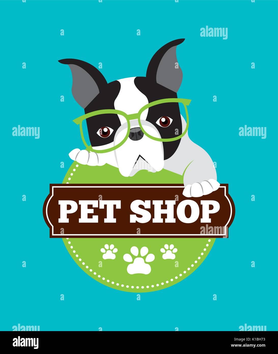 pet service design Stock Vector Image & Art - Alamy