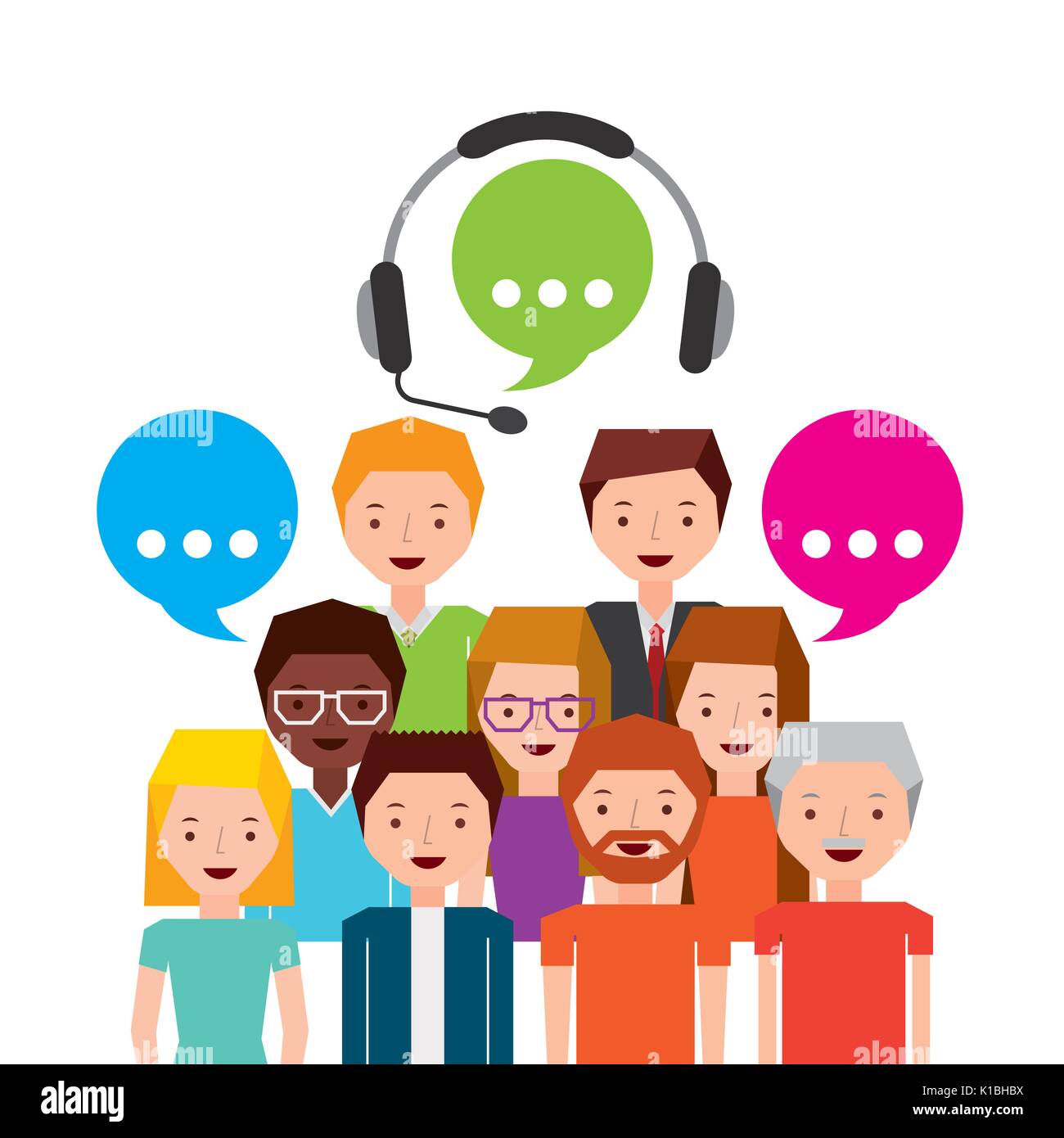 customer service design Stock Vector Image & Art - Alamy