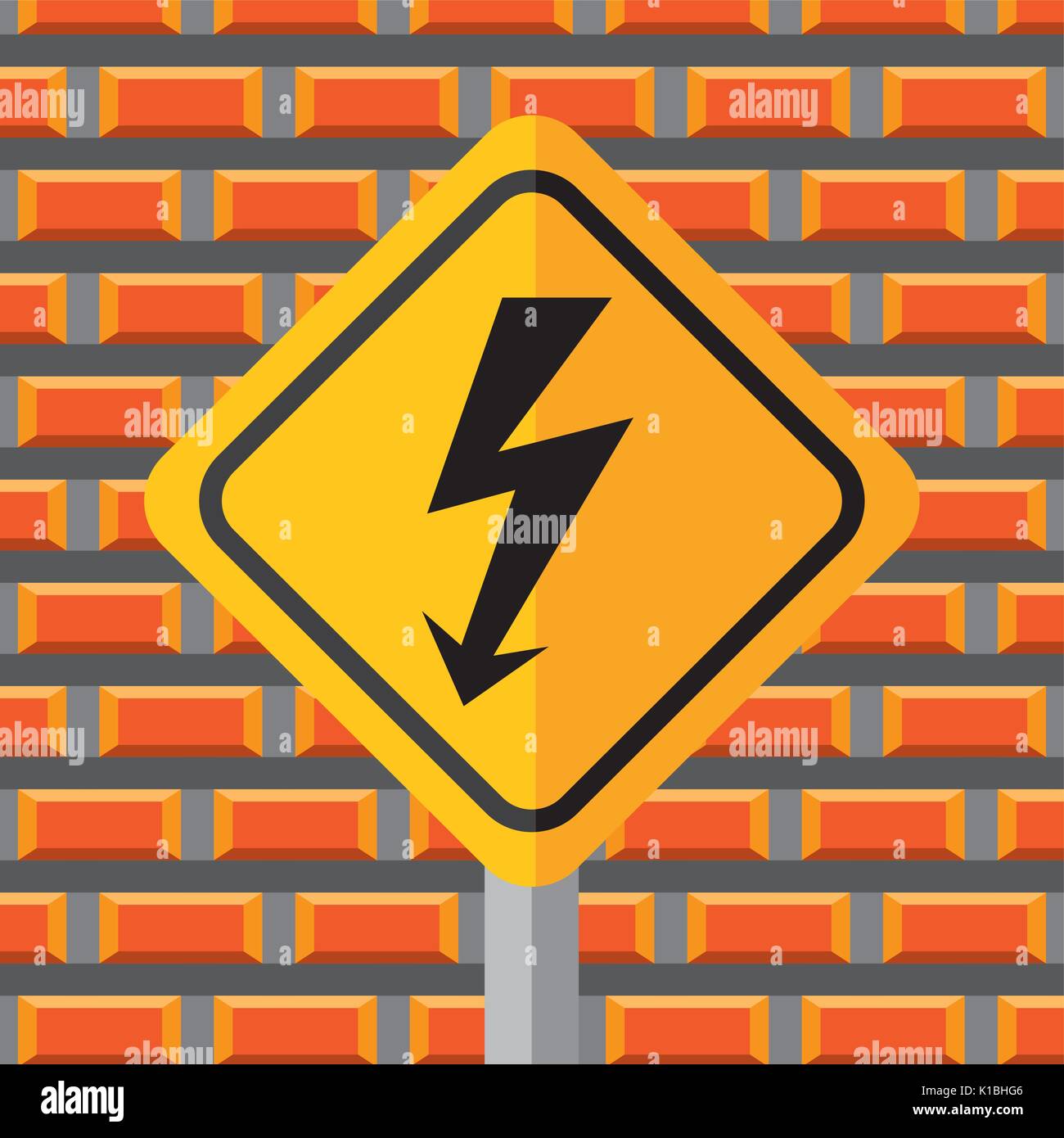 danger sign design Stock Vector Image & Art - Alamy