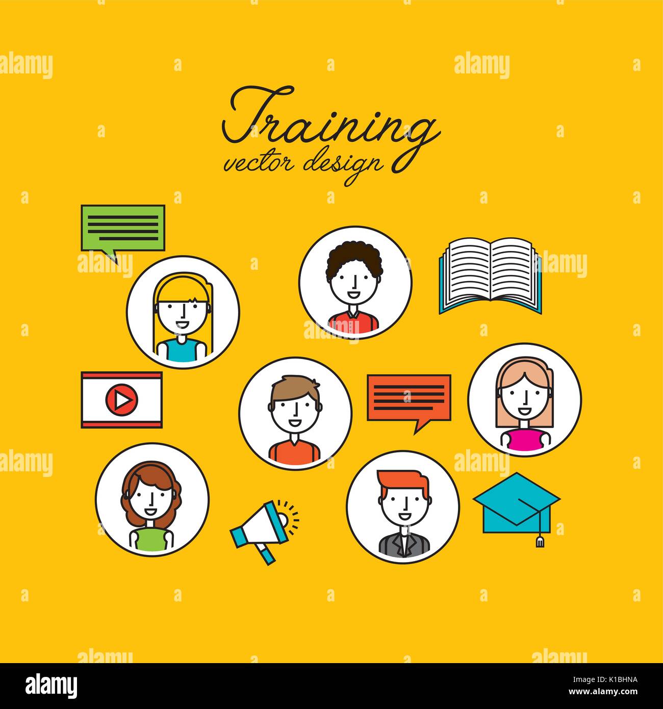 training course design Stock Vector Image & Art - Alamy