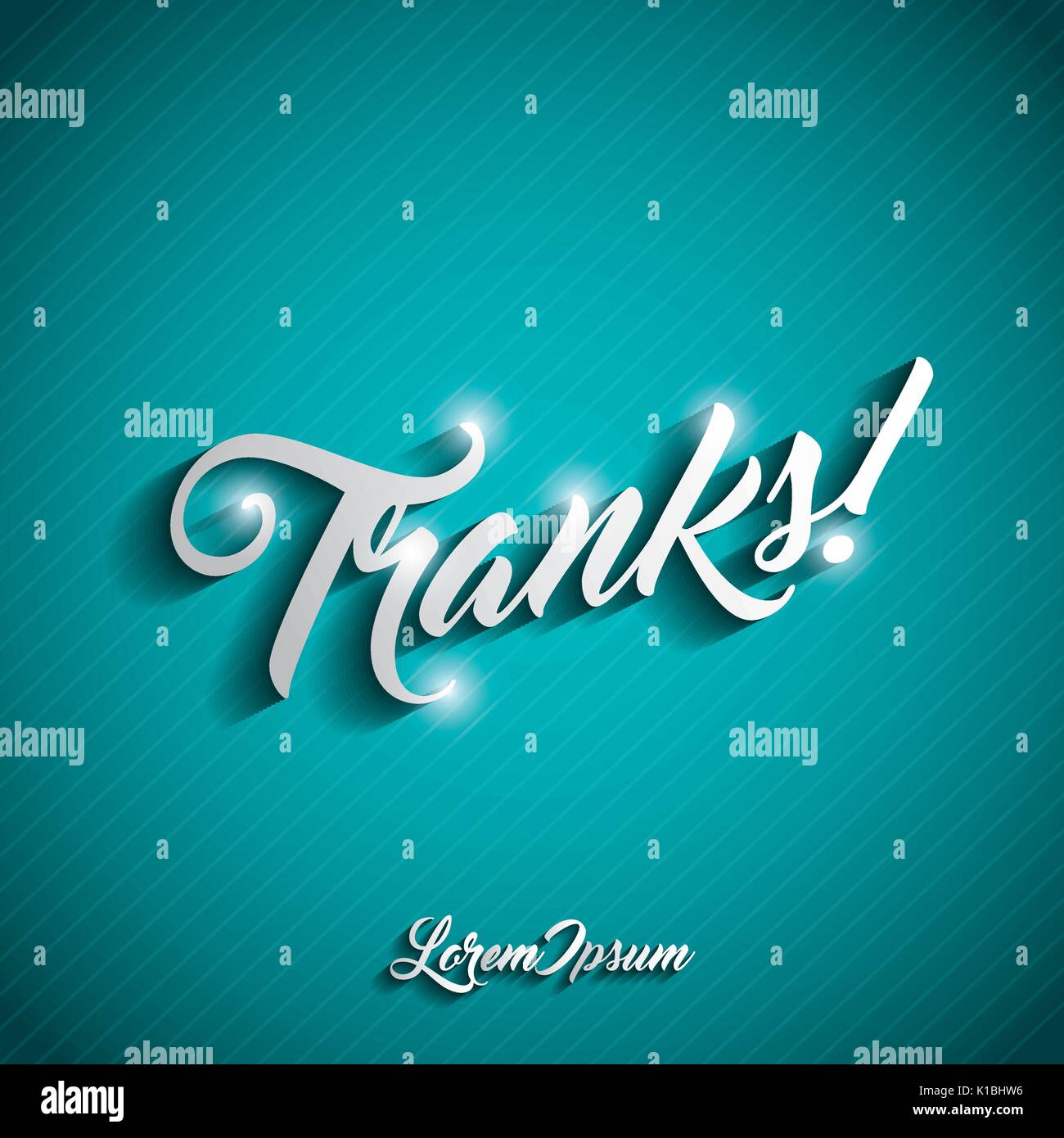 thank you card design Stock Vector Image & Art - Alamy