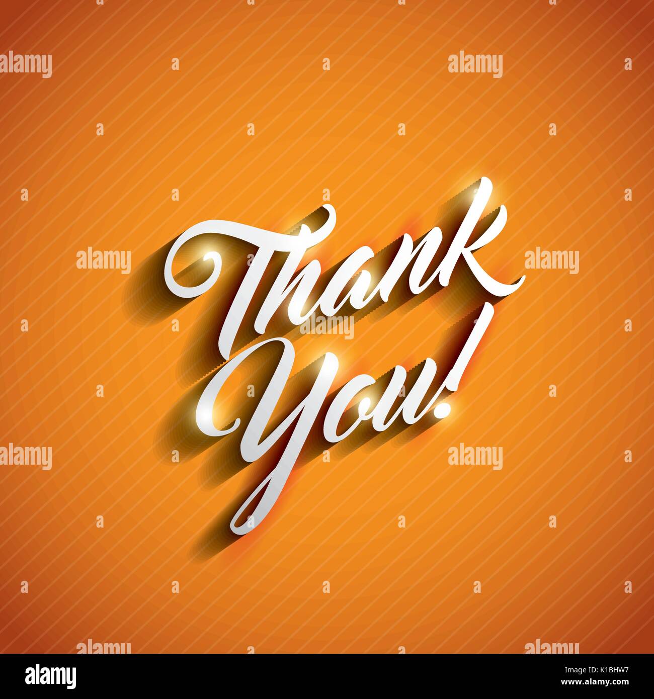 thank you card design Stock Vector Image & Art - Alamy