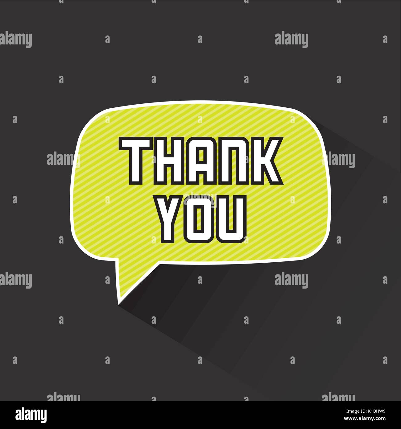 thank you card design Stock Vector Image & Art - Alamy