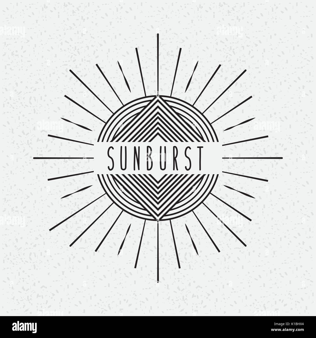 sunburst frame design Stock Vector Image & Art - Alamy