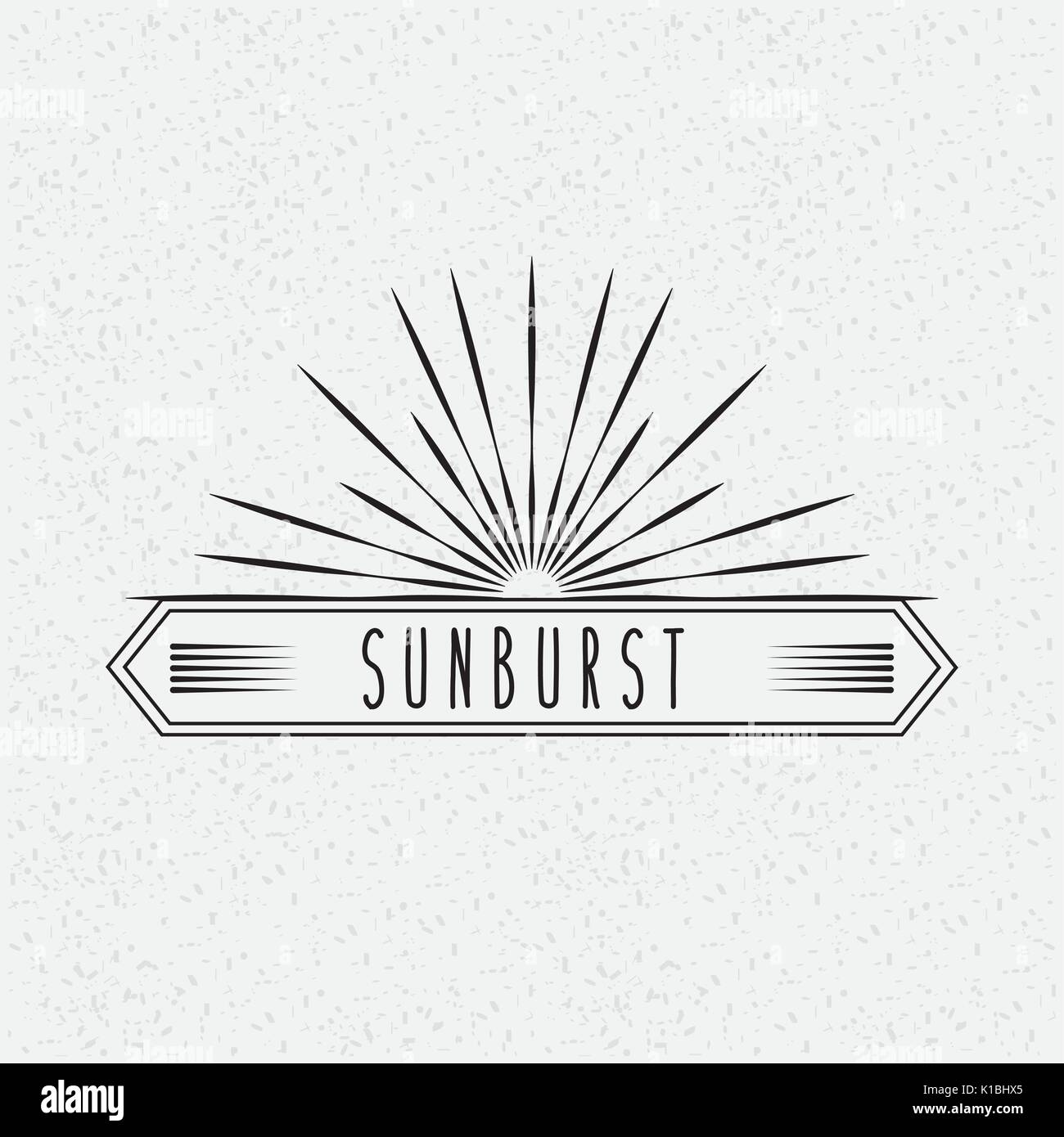 sunburst frame design Stock Vector Image & Art - Alamy