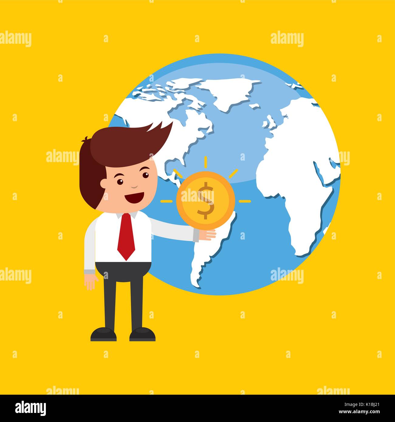 global economy design Stock Vector Image & Art - Alamy