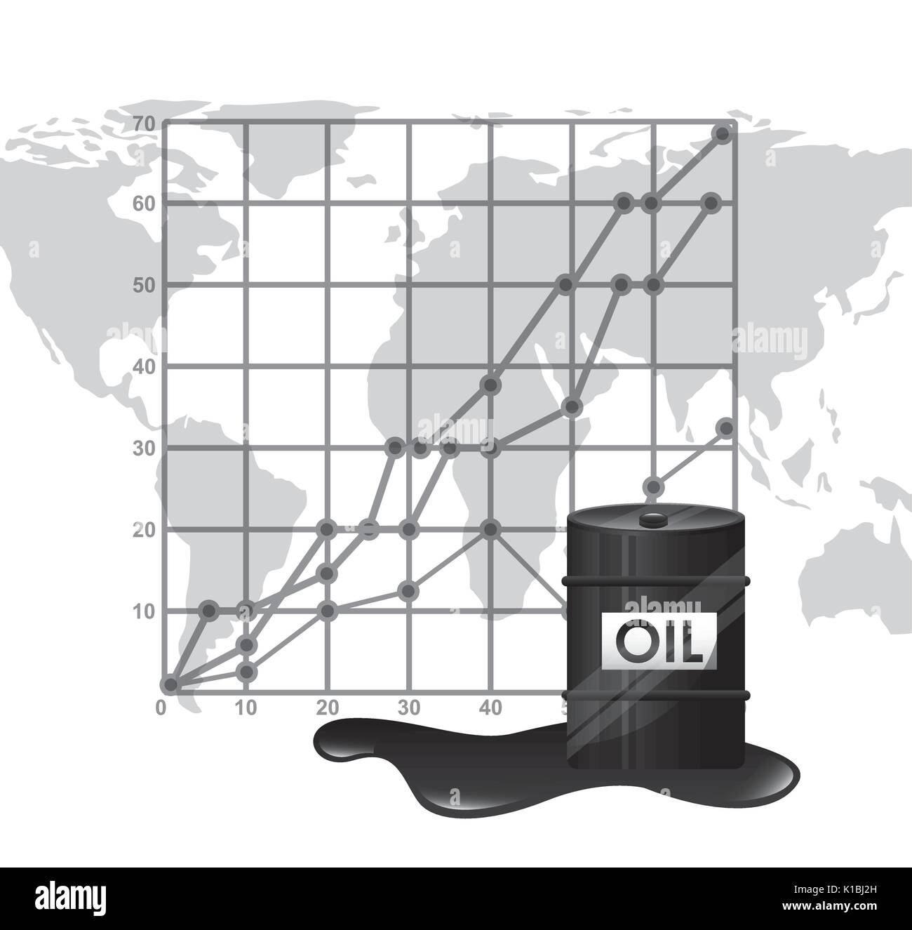 oil prices design Stock Vector Image & Art - Alamy