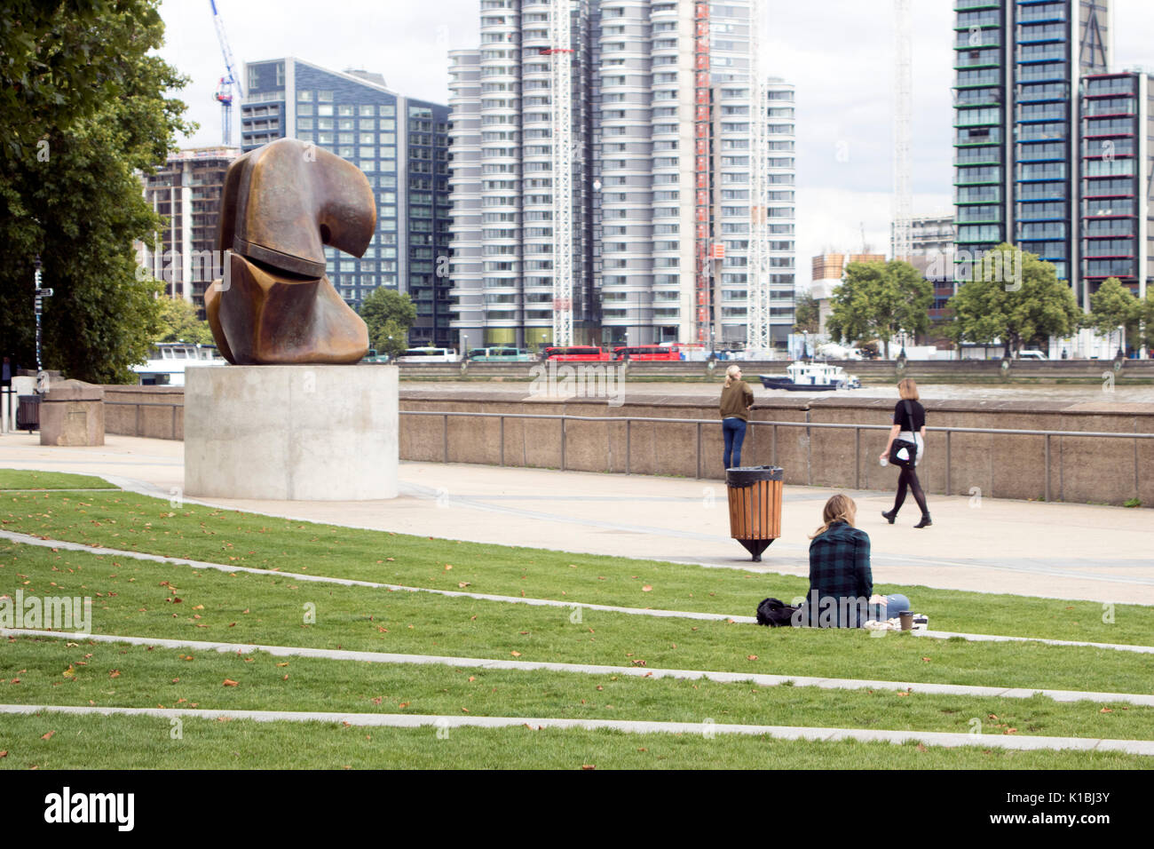 River Thames Riverside Walk High Resolution Stock Photography and ...