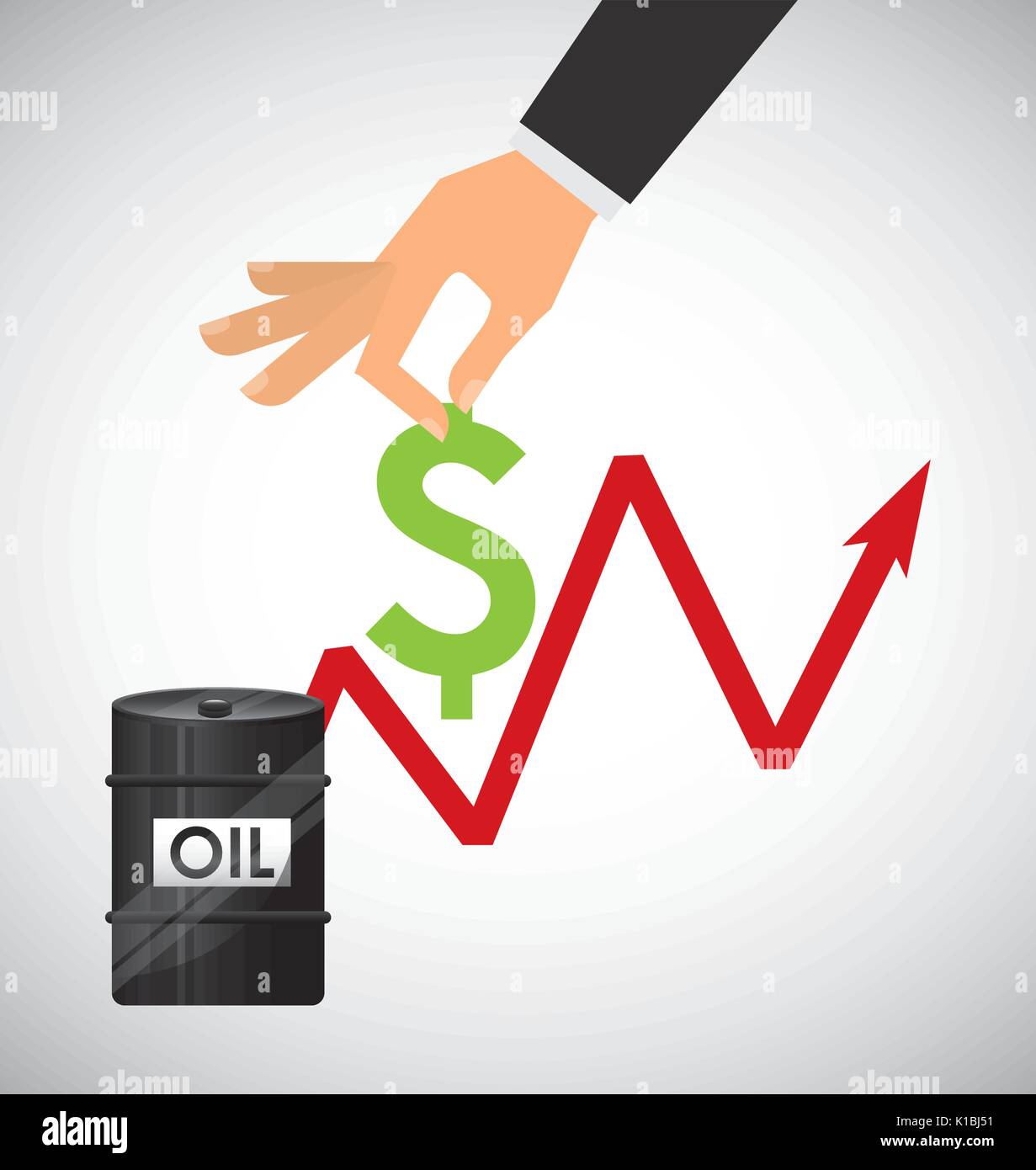 oil prices design Stock Vector Image & Art - Alamy
