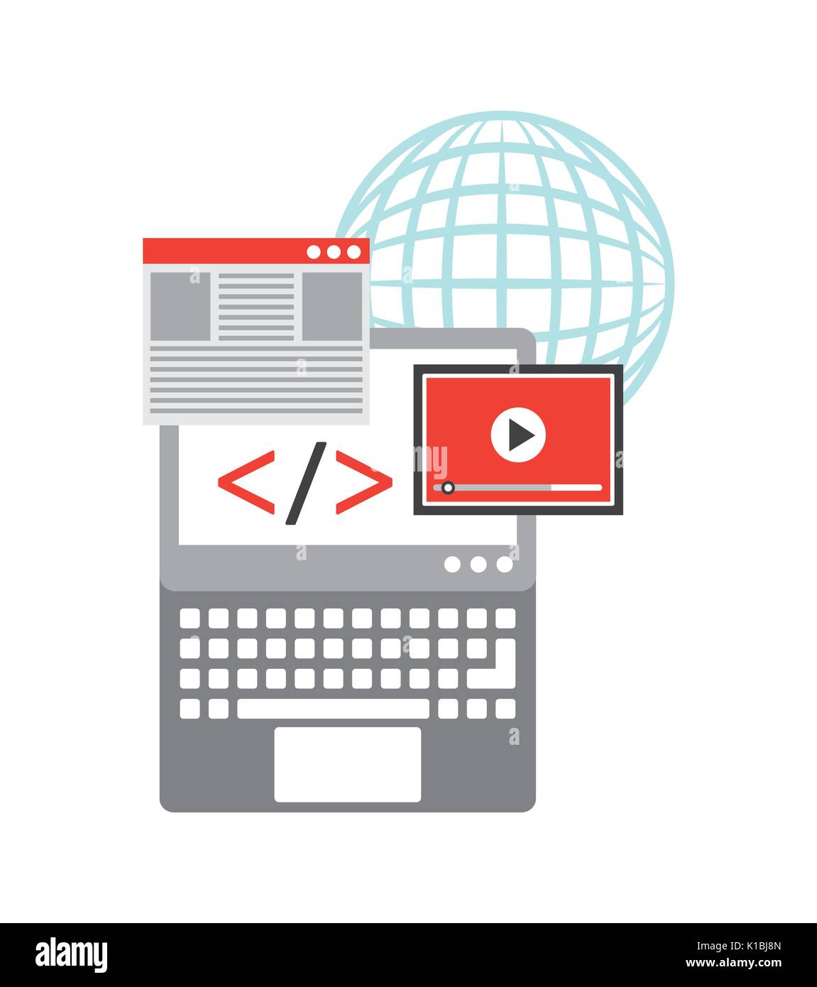 Programming Language Design Stock Vector Image And Art Alamy 6994