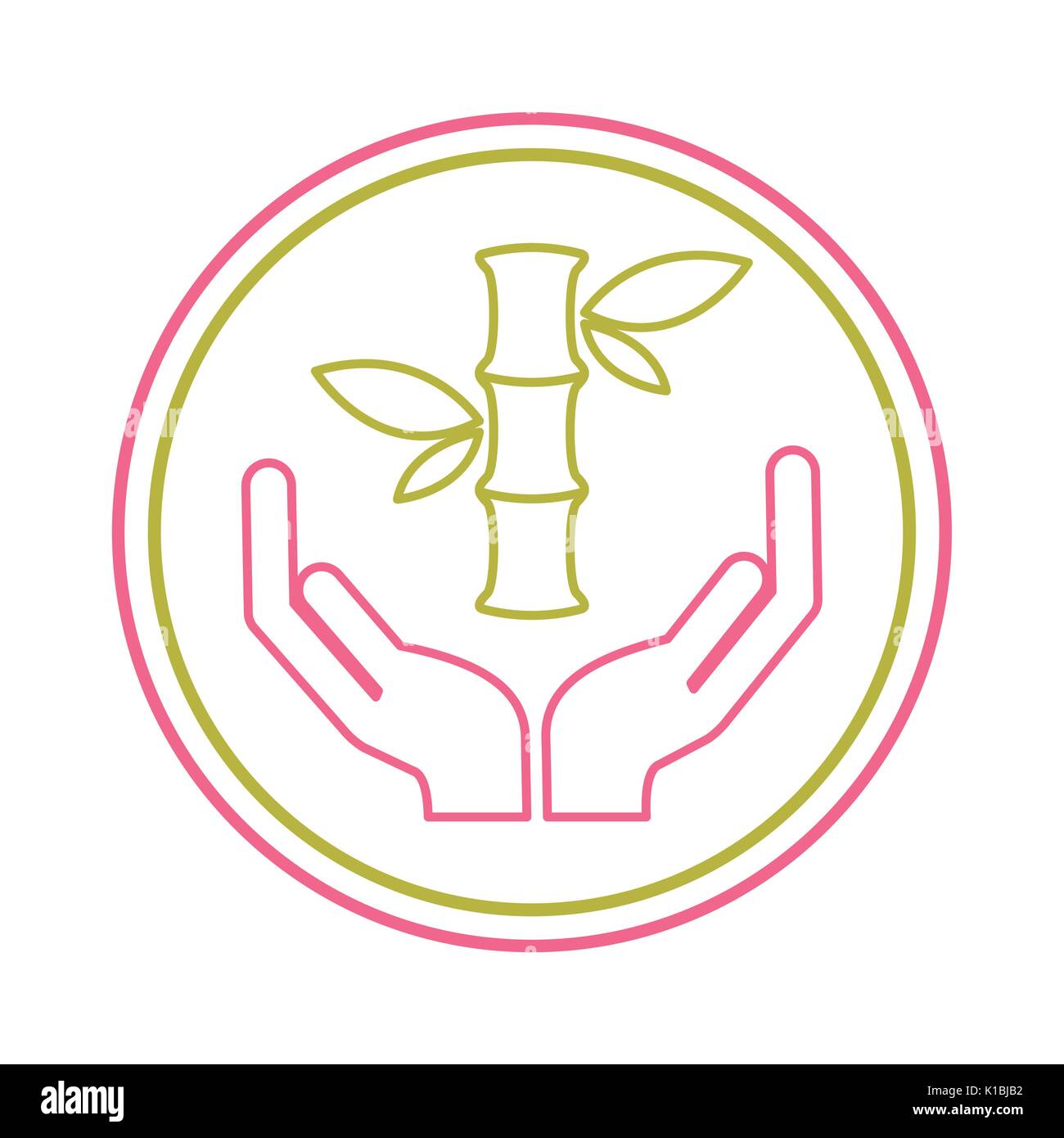 Spa salon hands Stock Vector Images - Alamy