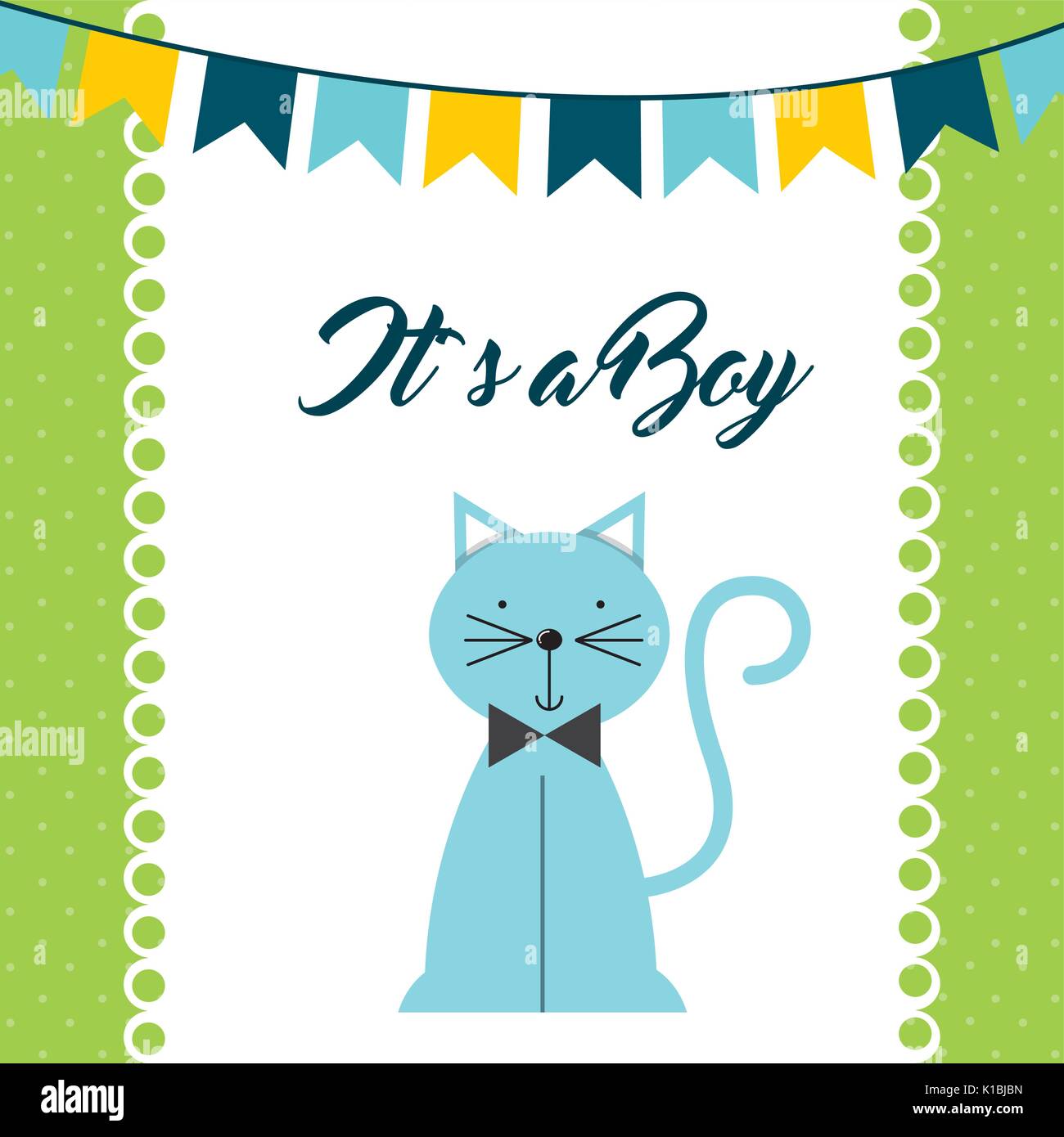 baby shower card design Stock Vector Image & Art - Alamy