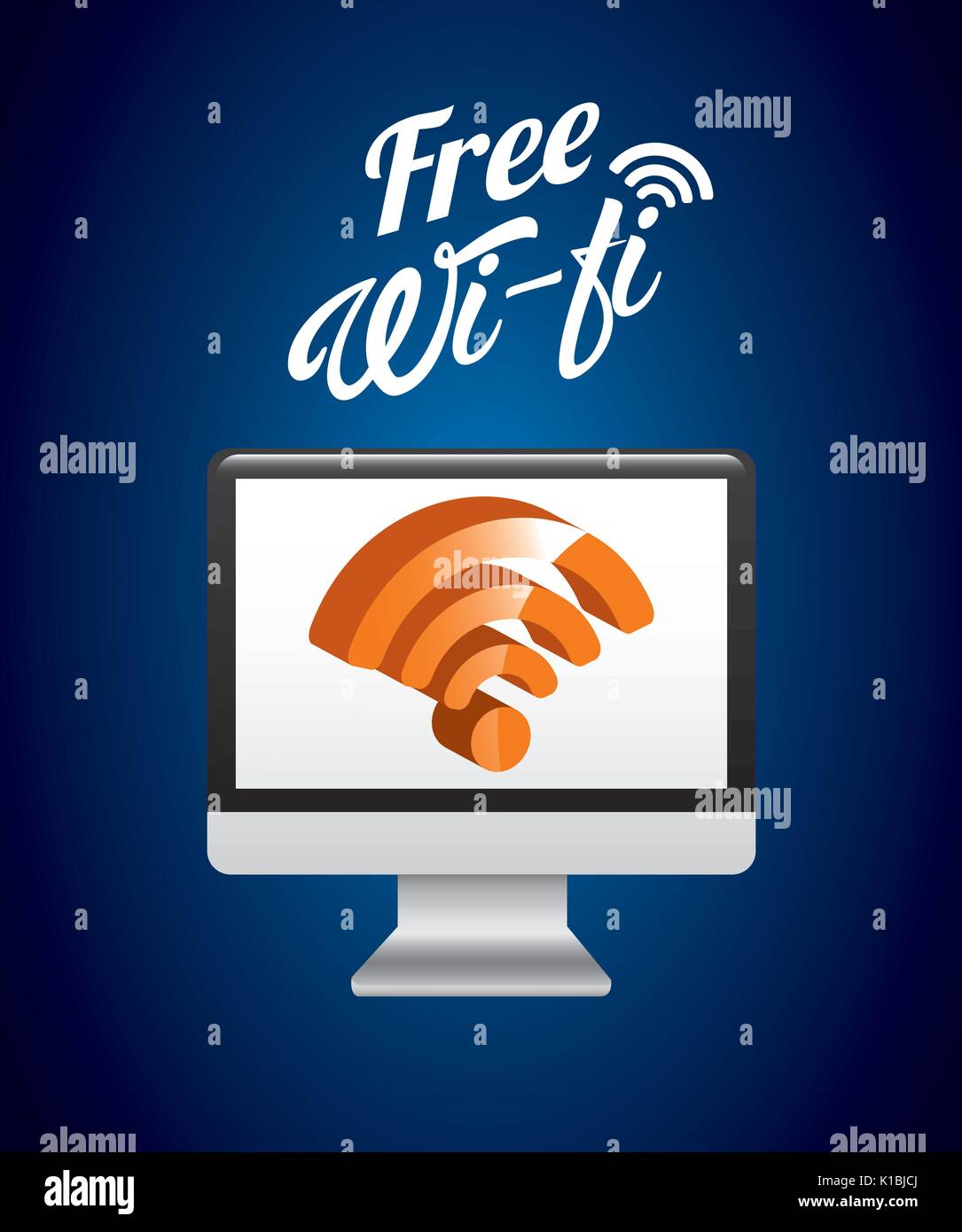 wifi connection design Stock Vector Image & Art - Alamy